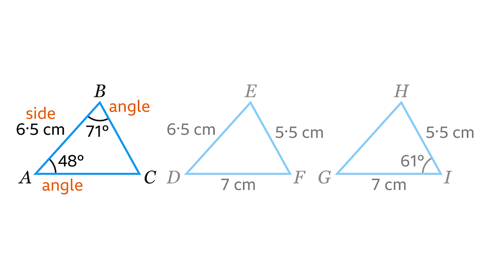 How to construct triangles - BBC Bitesize