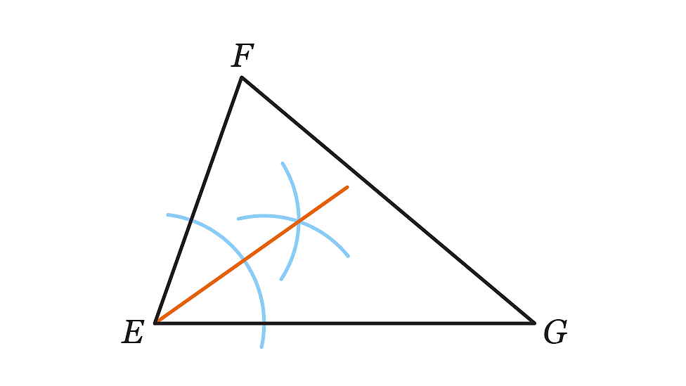 How to construct with a ruler and compass - BBC Bitesize