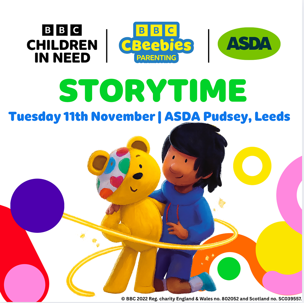 Free Events at Asda with CBeebies Parenting and Tiny Happy People - BBC Tiny Happy People