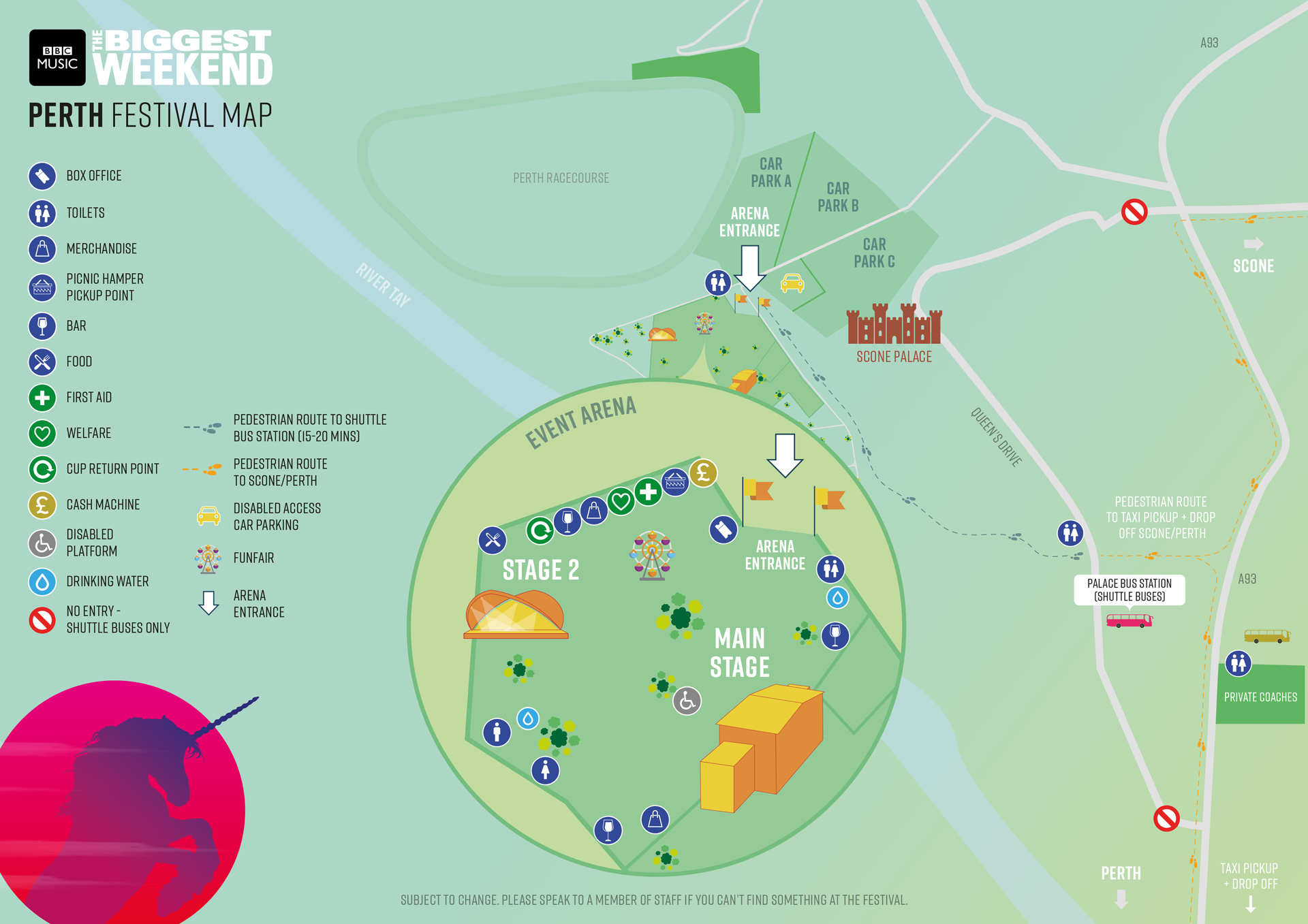 BBC Music - Biggest Weekend - Site Map - Perth