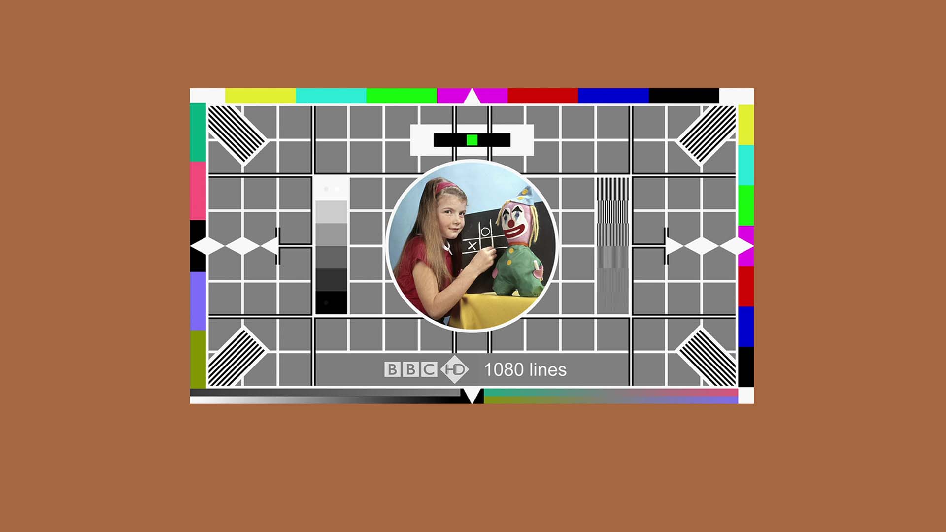 100 Objects Testcard F - Canvas