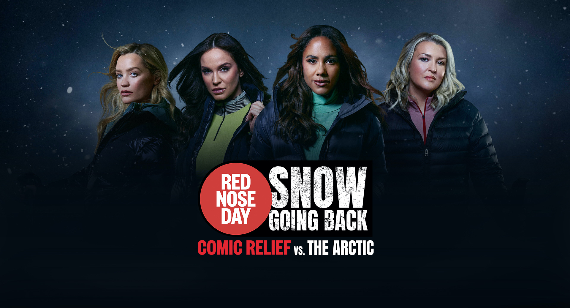 SNOW GOING BACK: COMIC RELIEF VS. THE ARCTIC - Canvas