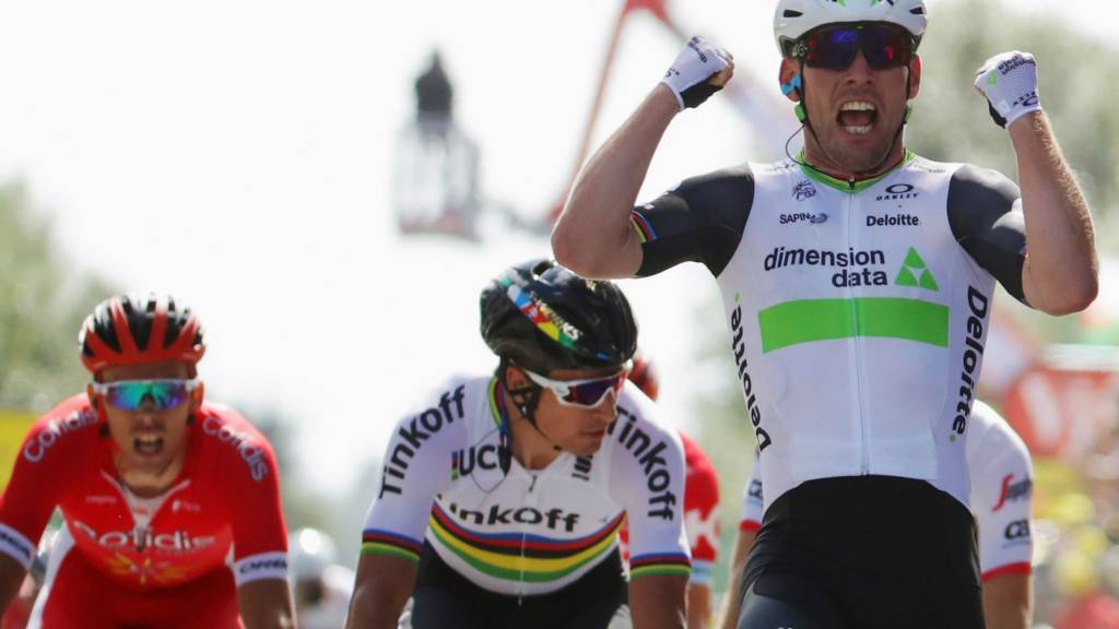 Tour de France - Mark Cavendish wins stage one - Live - BBC Sport