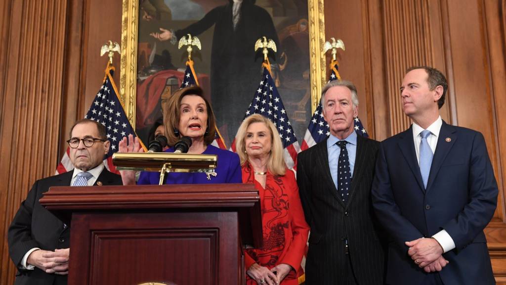 As it happened: Impeachment articles: Democrats unveil charges against ...