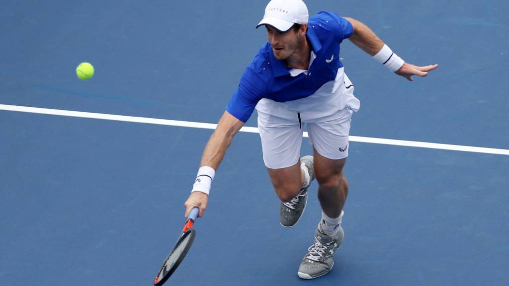 Andy Murray beaten in straight sets on singles comeback - Live - BBC Sport