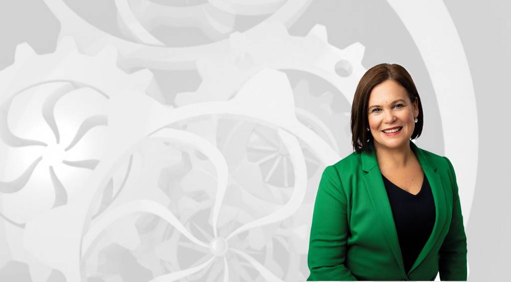 As it happened: Sinn Féin leader Mary Lou McDonald's speech - BBC News