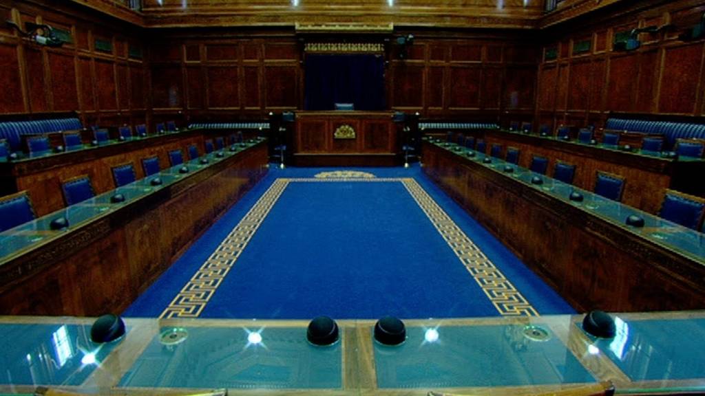 Watch: Stormont Assembly - BBC News