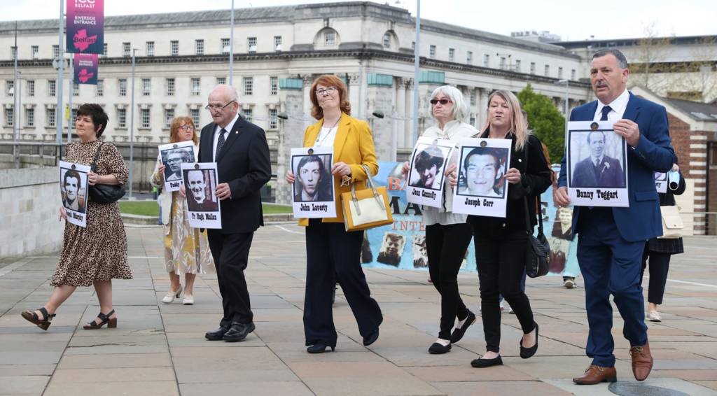 As it happened: Reaction to Ballymurphy Inquest findings - BBC News
