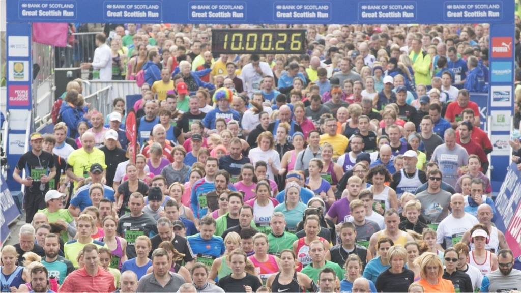 Watch Great Scottish Run live - Live - BBC Sport