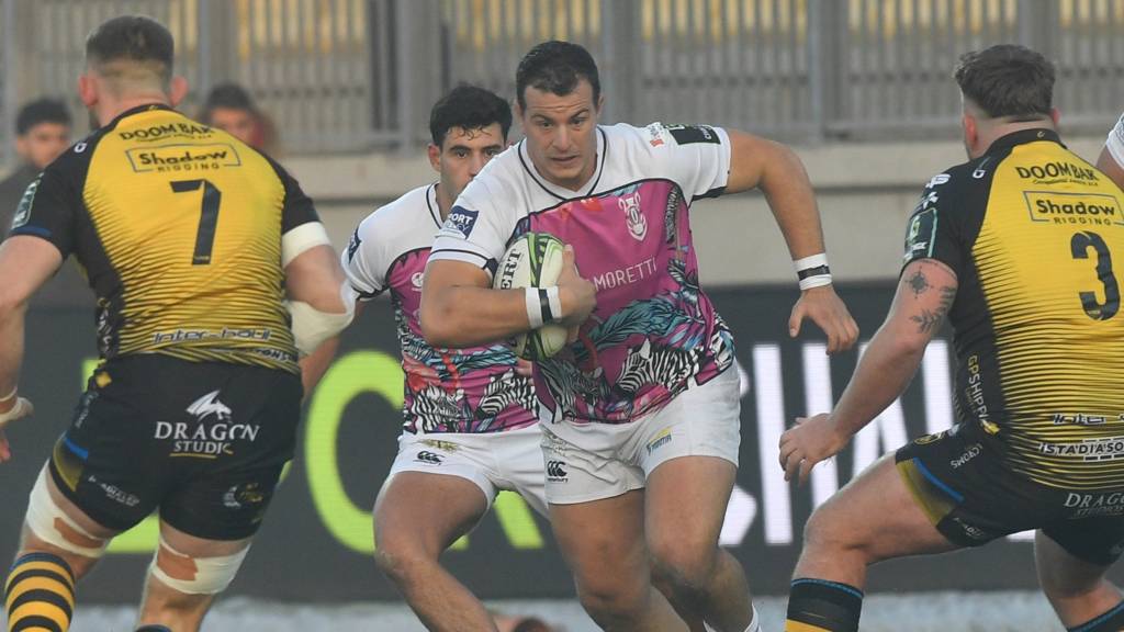 Challenge Cup: Zebre beat Dragons after 14-man Scarlets lose at ...