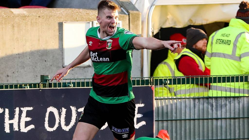 Irish Premiership: Crusaders set to top table on goals scored - Live ...