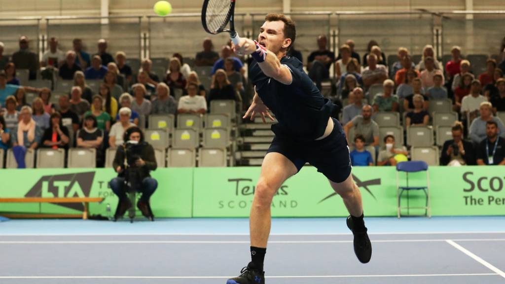 Watch Jamie Murray in The Murray Trophy latest - day six - Live - BBC Sport