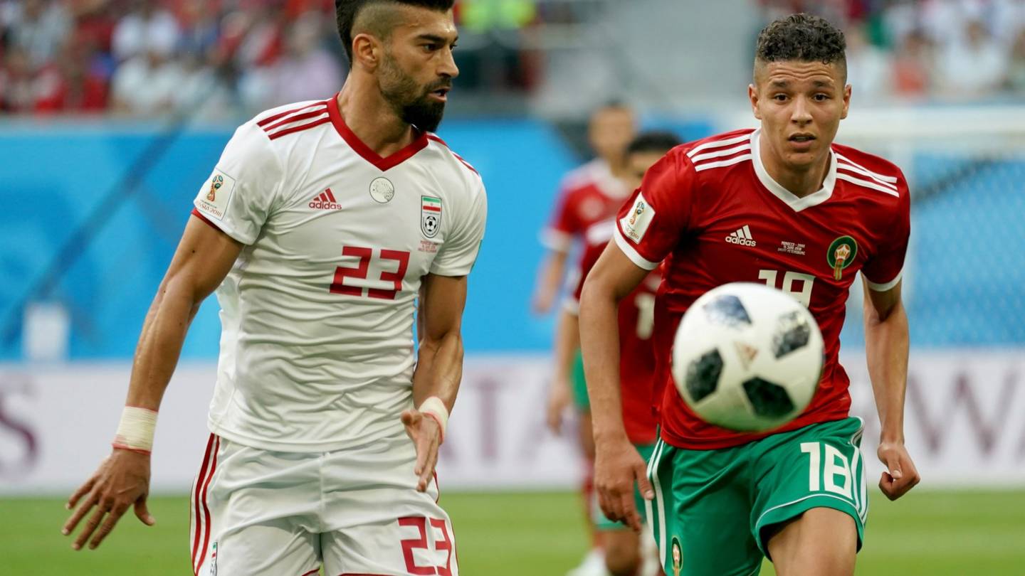 Relive the World Cup Group B between Morocco and Iran - text & radio ...