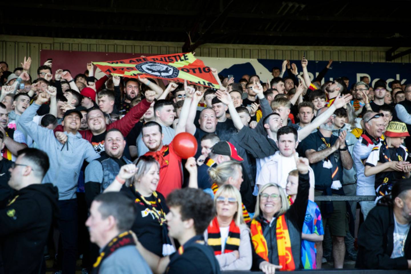 Partick Thistle crush Ayr to reach Premiership play-off final - Live ...