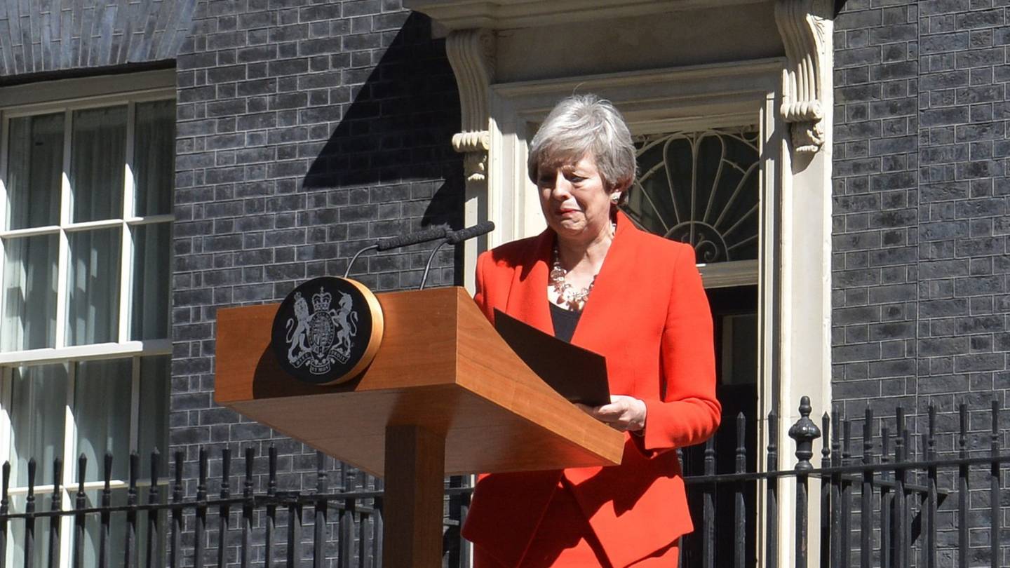 Theresa May resigns: The PM announced she would quit as party leader on ...