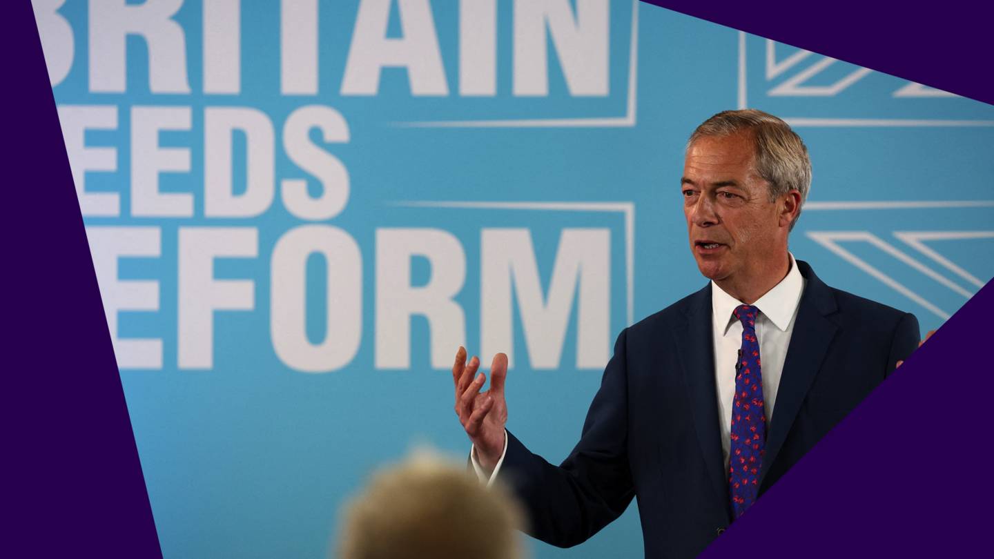 Starmer says election is a 'choice between Labour and Tories' as Reform ...