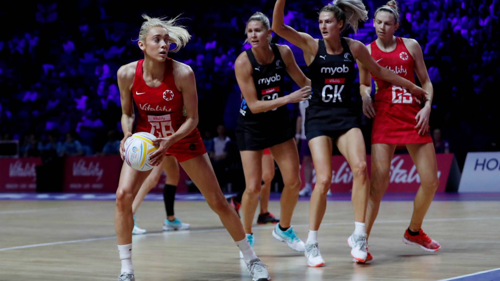 Netball World Cup: England 45-47 New Zealand - watch live - Live - BBC ...