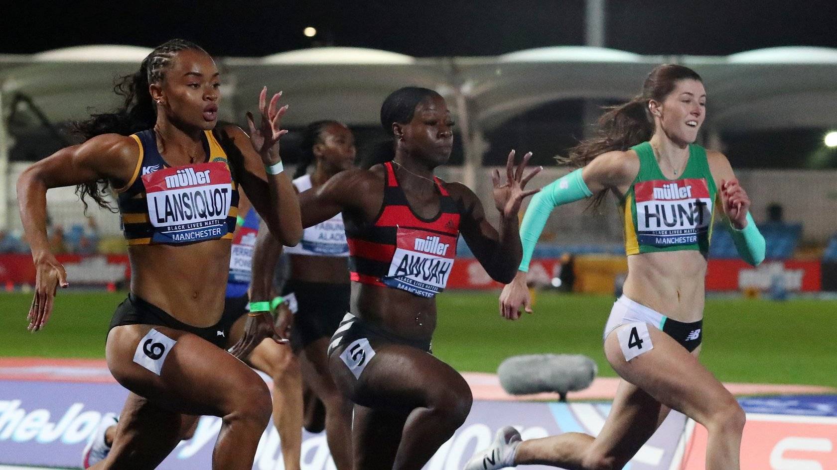 British Athletics Championships: Harry Aikines Artyeety and Imani-Lara ...