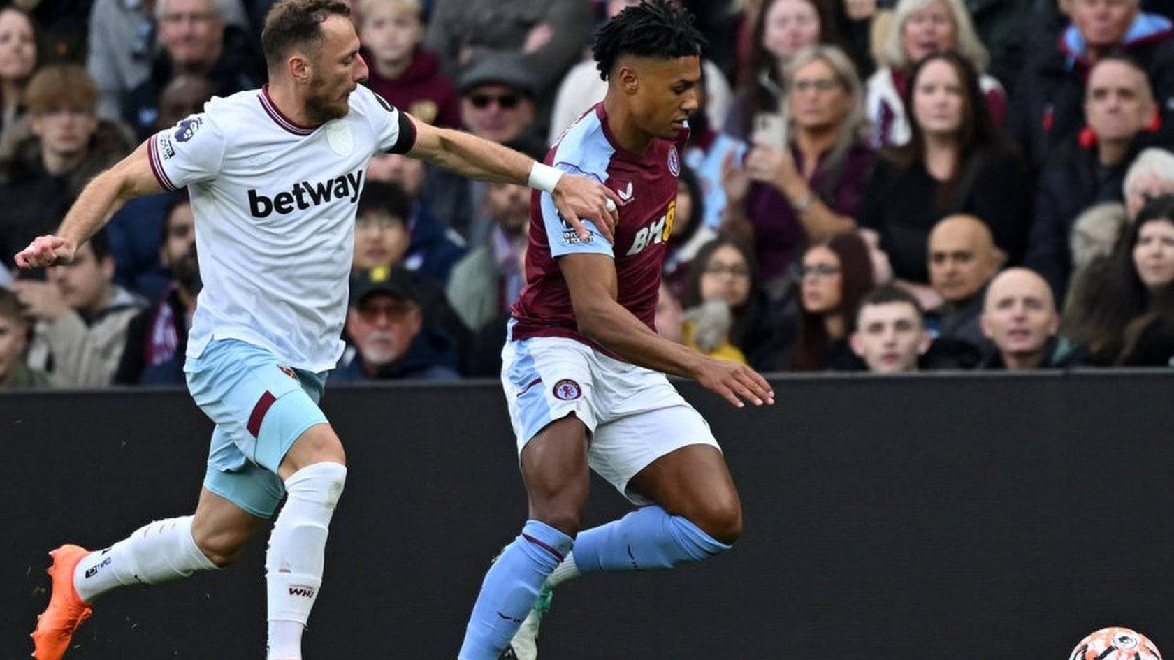 Aston Villa Vs West Ham Live Premier League Score Commentary