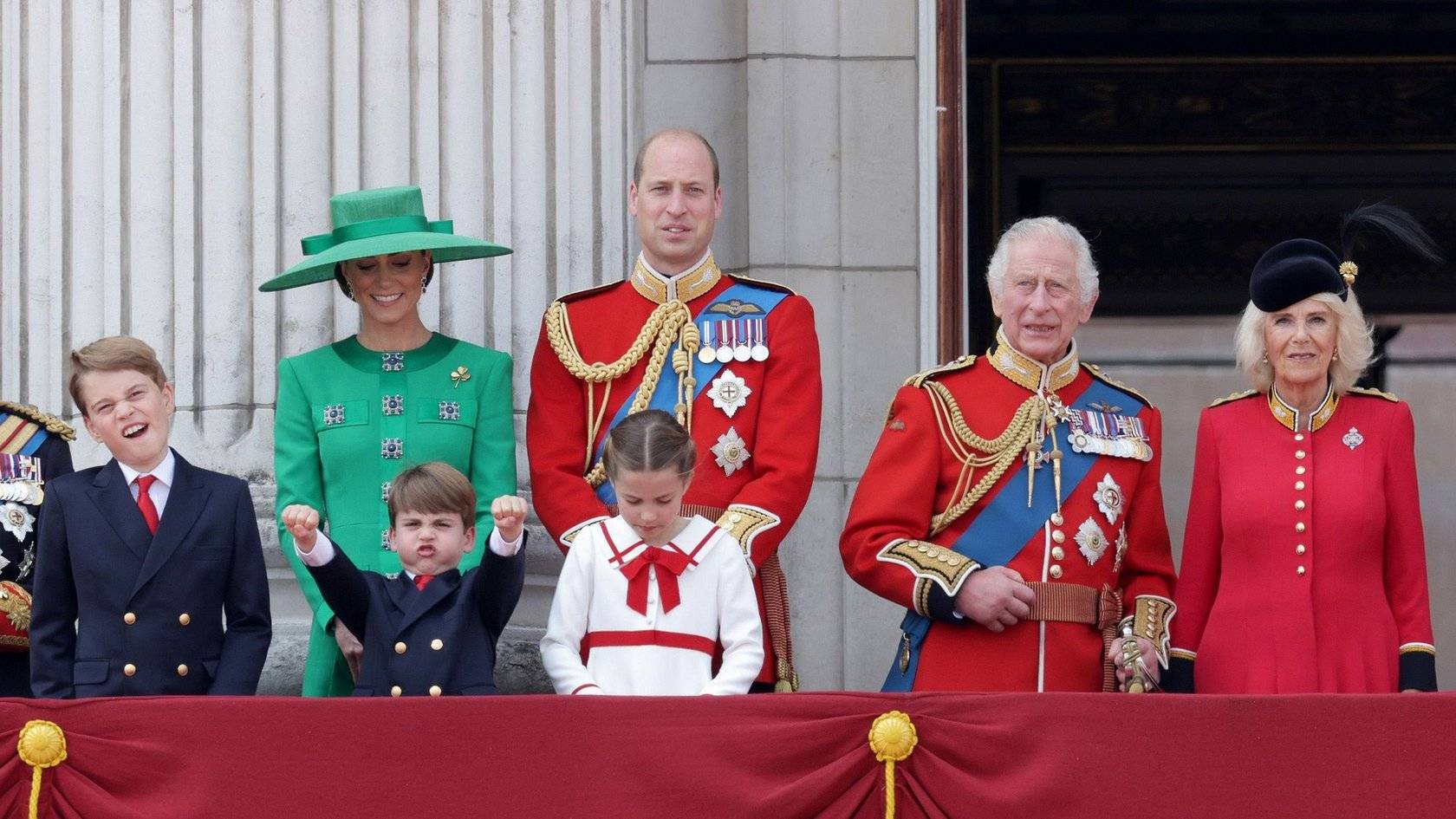 Trooping the Colour live: Huge flypast over Palace to mark King's ...