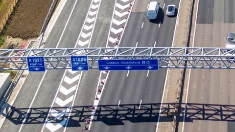 M11 motorway - BBC News