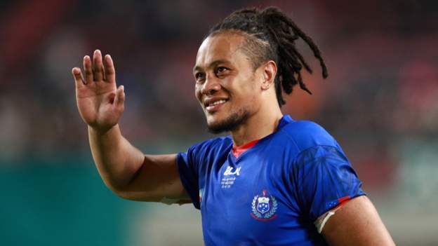 TJ Ioane: Glasgow Warriors take Samoa flanker on loan from London Irish ...
