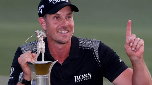 Henrik Stenson: Open champion named European Golfer of the Year - BBC Sport