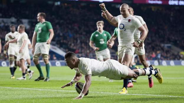 Six Nations 2016: England beat Ireland to go top of table - BBC Sport