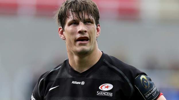 Michael Rhodes: South African flanker signs new Saracens contract - BBC ...