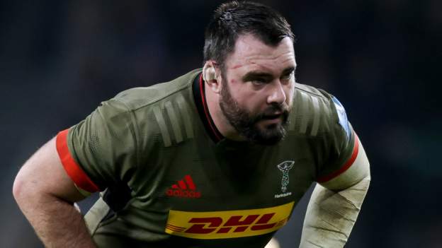 Will Collier: Long-serving Harlequins prop signs new contract - BBC Sport
