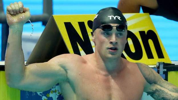 Adam Peaty wins 100m breaststroke gold at World Swimming Championships ...