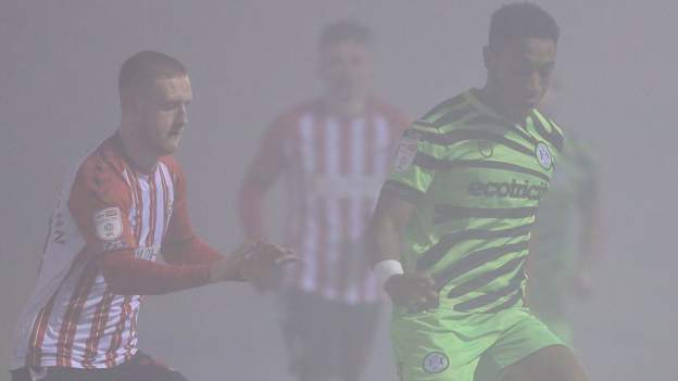 Forest Green A-A Oldham Athletic: Bosses differ on referee's ...