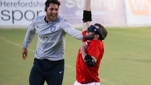 England blind footballers reach Euro semi-finals - BBC Sport