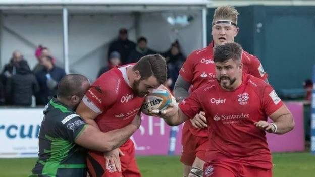 Jersey Reds forwards hailed after win over London Scottish in British ...