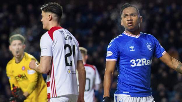 Rangers 0-1 Hamilton: Hosts miss chance to narrow gap on Celtic - BBC Sport
