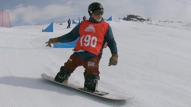 Darren Swift: The double-amputee snowboarder competing at The Brits ...