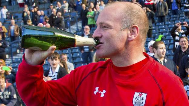 Queen's Park: Gus MacPherson proud of Spiders promotion - BBC Sport