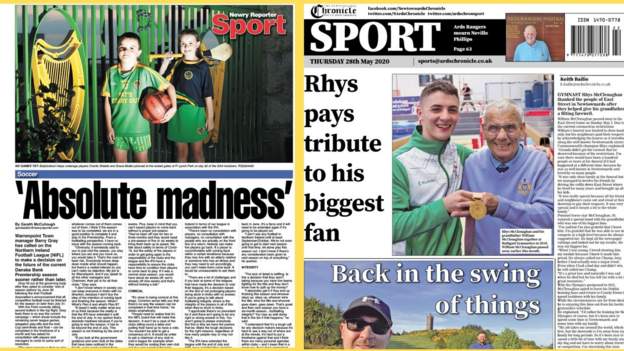 'We had to get back to telling stories' - local newspaper sports ...