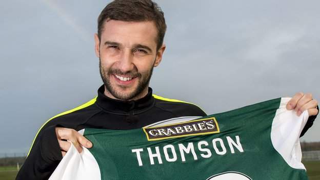 Hibernian: Kevin Thomson keen to continue playing role - BBC Sport
