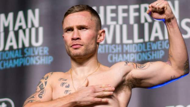 Carl Frampton: 'Determined' Belfast boxer returns to training - BBC Sport
