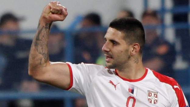 Montenegro 0-2 Serbia: Fulham's Aleksandar Mitrovic seals historic win ...