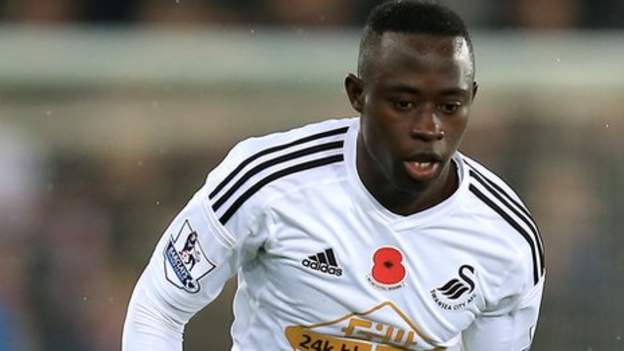 Modou Barrow: Swansea end winger's loan spell at Blackburn - BBC Sport