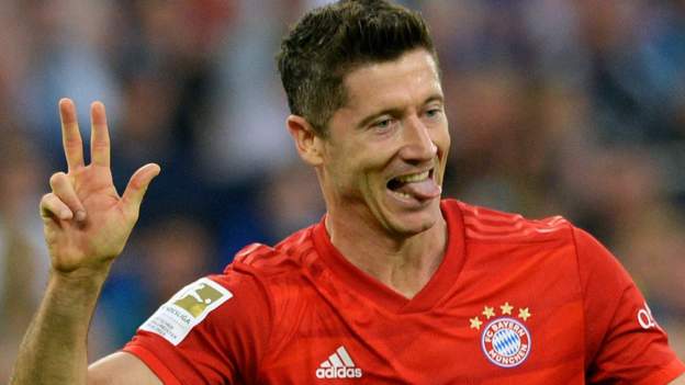 Schalke 0-3 Bayern Munich: Robert Lewandowski scores hat-trick - BBC Sport