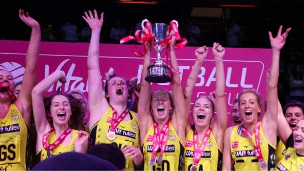 Netball Superleague Grand Final: Manchester Thunder win 57-52 against ...
