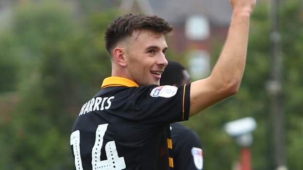 Mark Harris: On-loan striker targeting top-flight Cardiff return - BBC ...