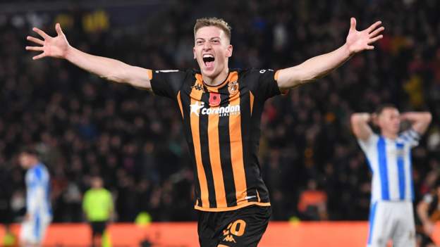 Hull City 1-0 Huddersfield Town: Liam Delap's late winner gives Tigers ...