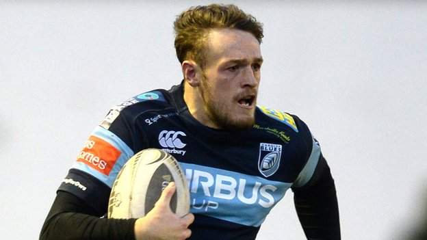 Cardiff Blues: Centre Cory Allen set for holiday derby return - BBC Sport