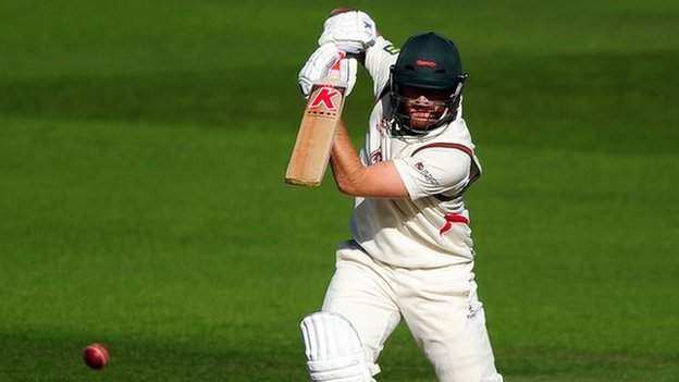 County Championship: Aadil Ali hits career-best 80 for Leics - BBC Sport