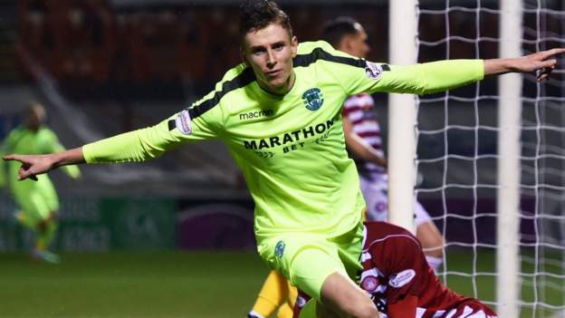 Hamilton 0-1 Hibernian: Shaw on target to end visitors' slump - BBC Sport