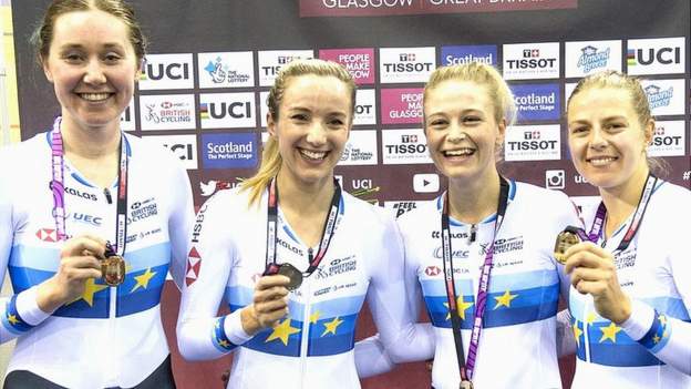 Track World Cup: Great Britain's women win team pursuit gold - BBC Sport
